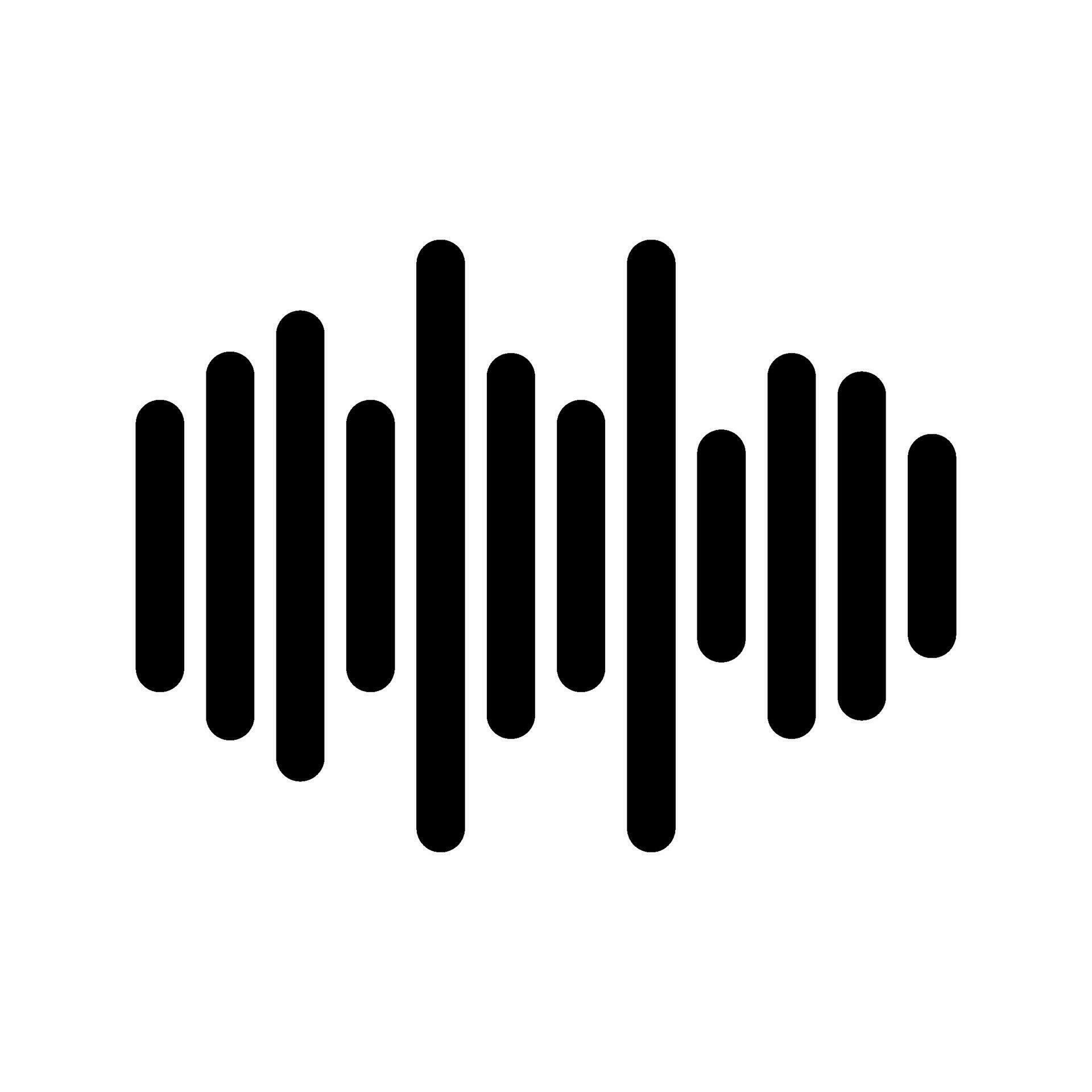 Sound Waves Icon Vector Symbol Design Illustration 26629583 Vector Art ...
