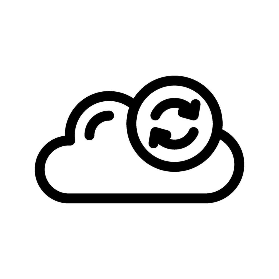 Cloud Syncing Icon Vector Symbol Design Illustration 26629684 Vector ... Cloud Syncing Icon Vector Symbol Design Illustration 26629684 Vector ...
