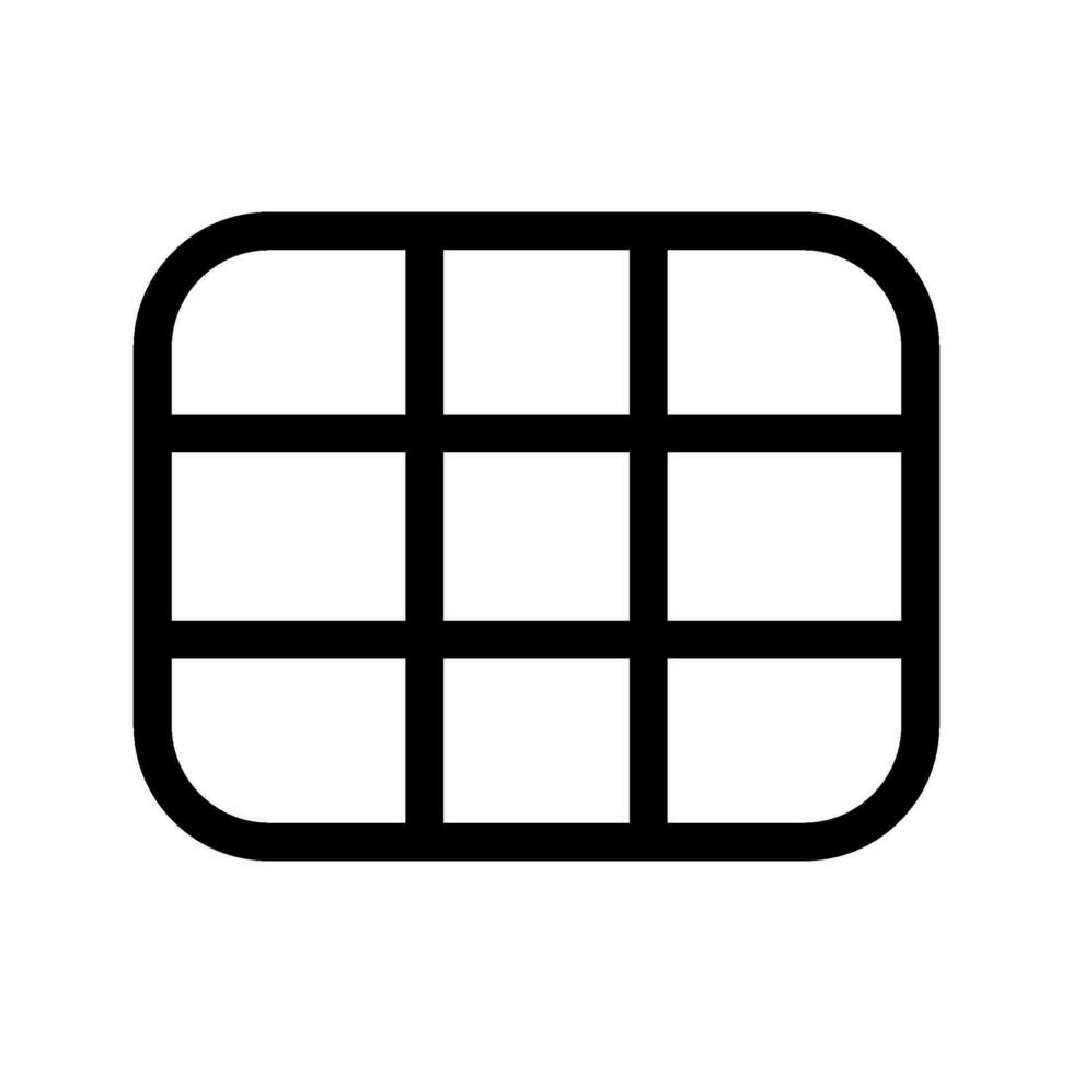 Table Icon Vector Symbol Design Illustration 26631060 Vector Art at ...