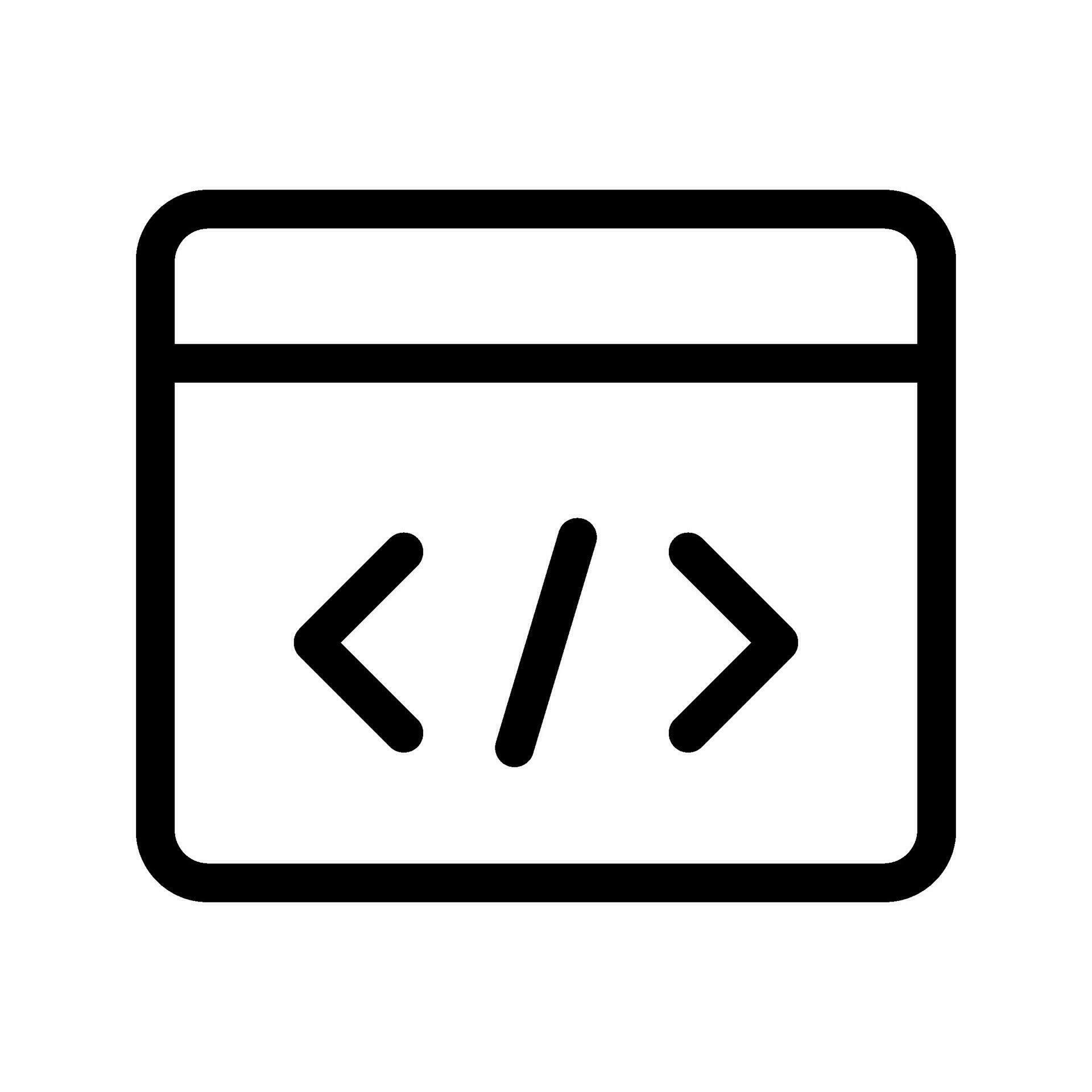 Web Applications Icon Vector Symbol Design Illustration 26633085 Vector ...