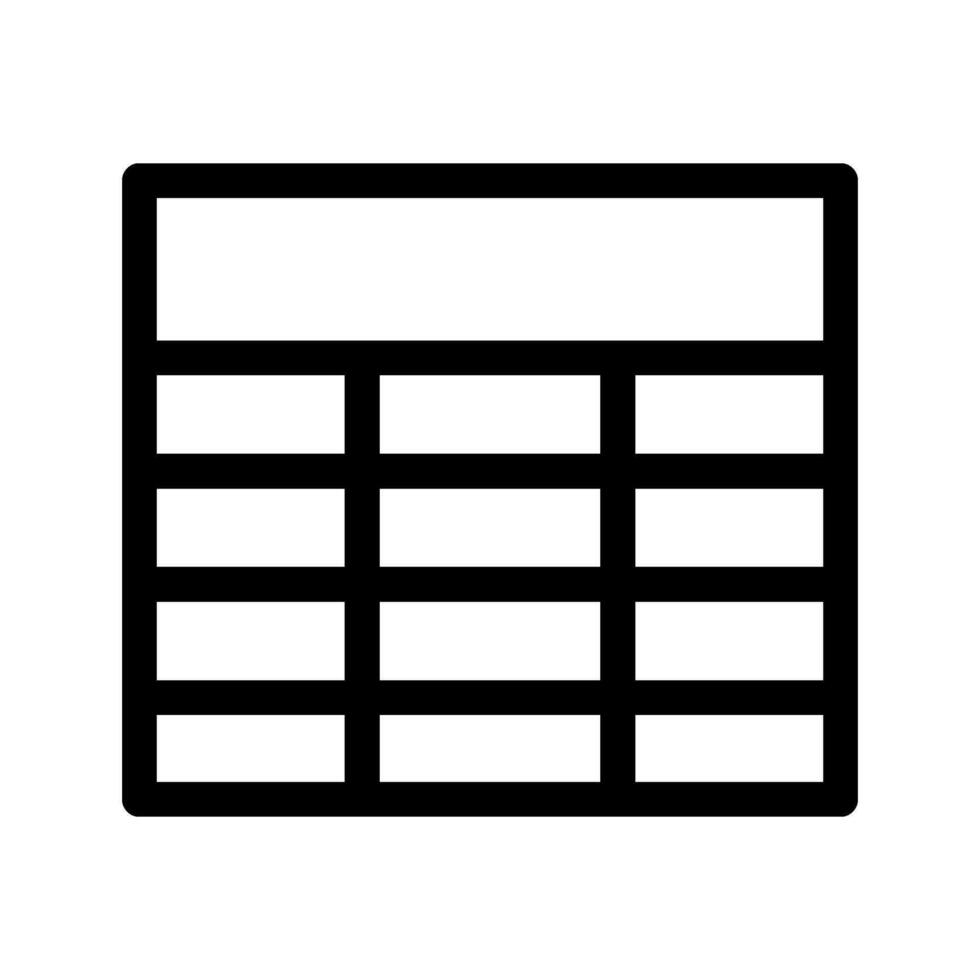 Spreadsheet Icon Vector Symbol Design Illustration 26633147 Vector Art ... Spreadsheet Icon Vector Symbol Design Illustration 26633147 Vector Art ...