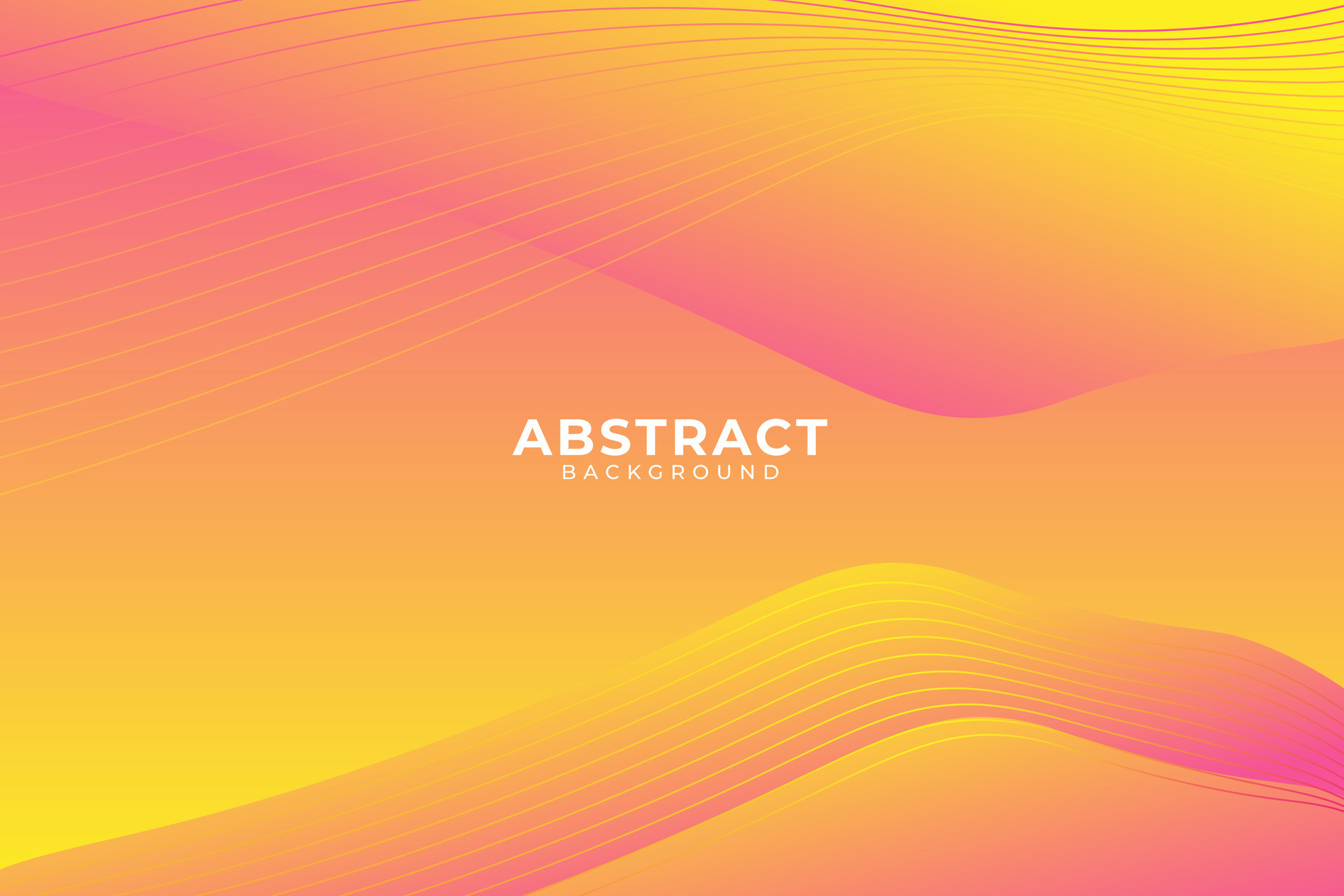 Yellow background with dynamic abstract shapes 26637944 Vector Art at ...