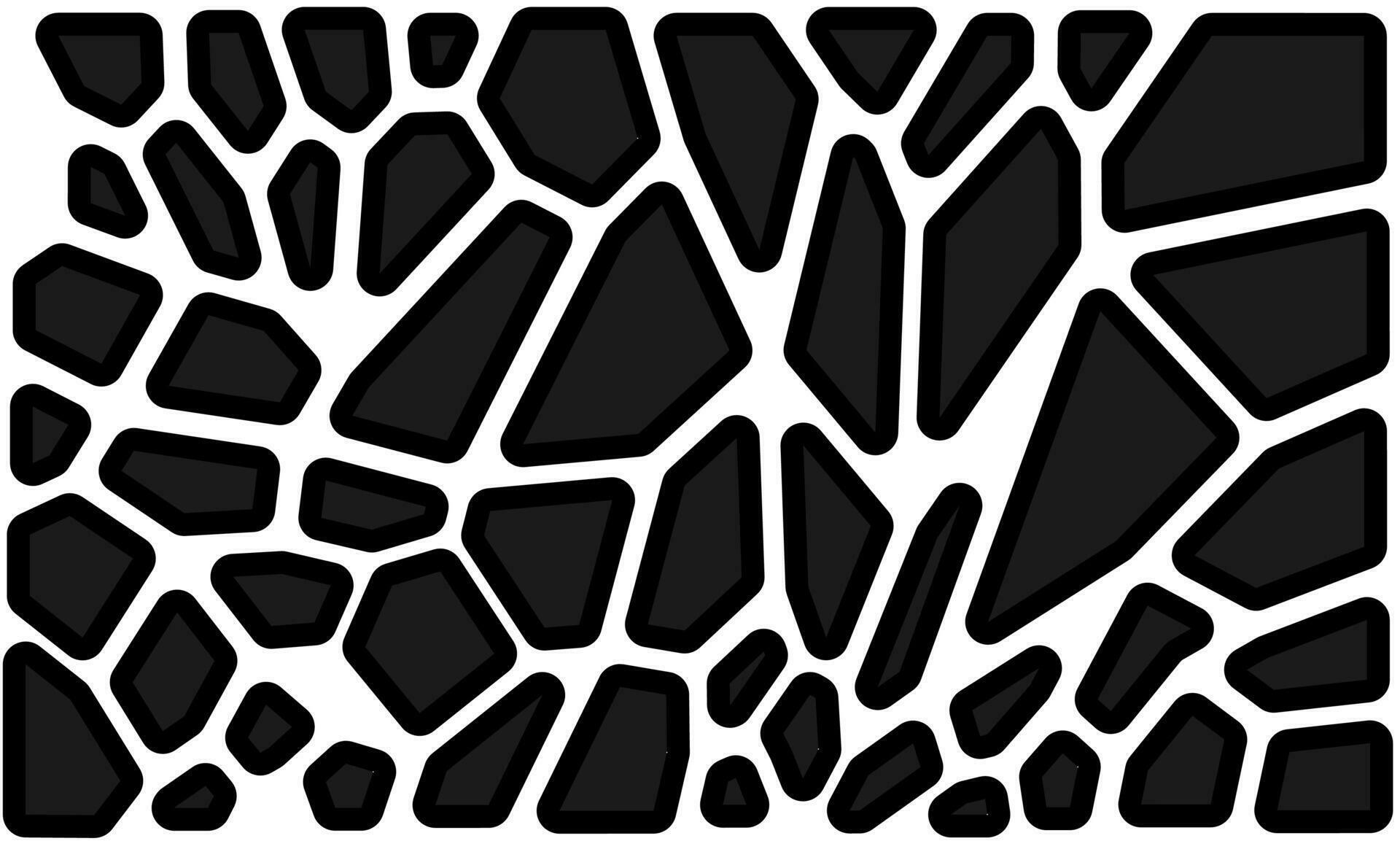 Voronoi geometric pattern.illustration stone effect arrangement pattern ...