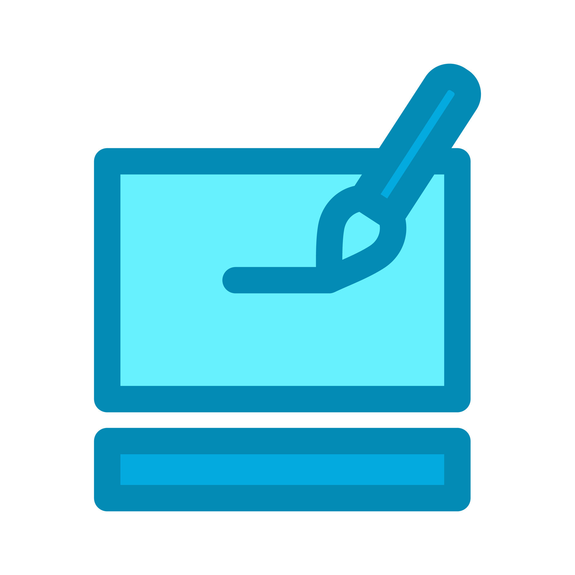 selection icon screen setting vector illustration isolated on white ...