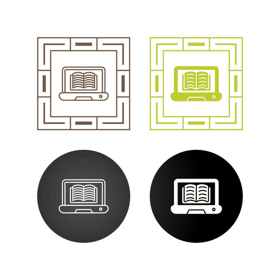 Online Learning Vector Icon 26648571 Vector Art at Vecteezy