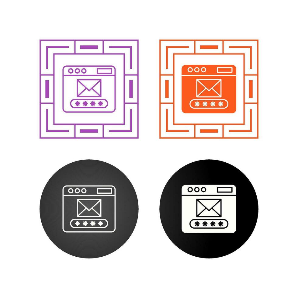 Mail Code Vector Icon 26649719 Vector Art at Vecteezy