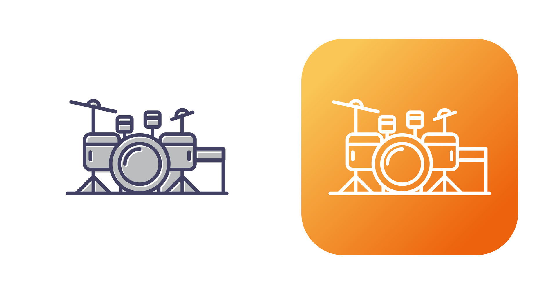 Drum Set Vector Icon 26653287 Vector Art at Vecteezy Drum Set Vector Icon 26653287 Vector Art at Vecteezy