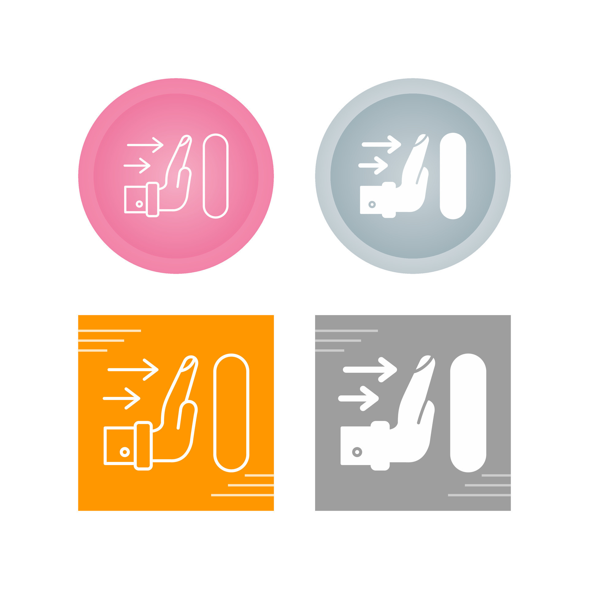 Push Vector Icon 26656109 Vector Art at Vecteezy