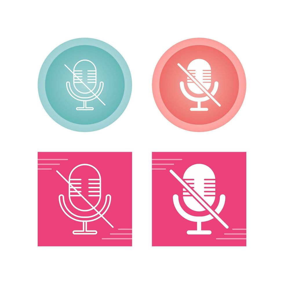 Microphone Mute Vector Icon 26659968 Vector Art at Vecteezy Microphone Mute Vector Icon 26659968 Vector Art at Vecteezy
