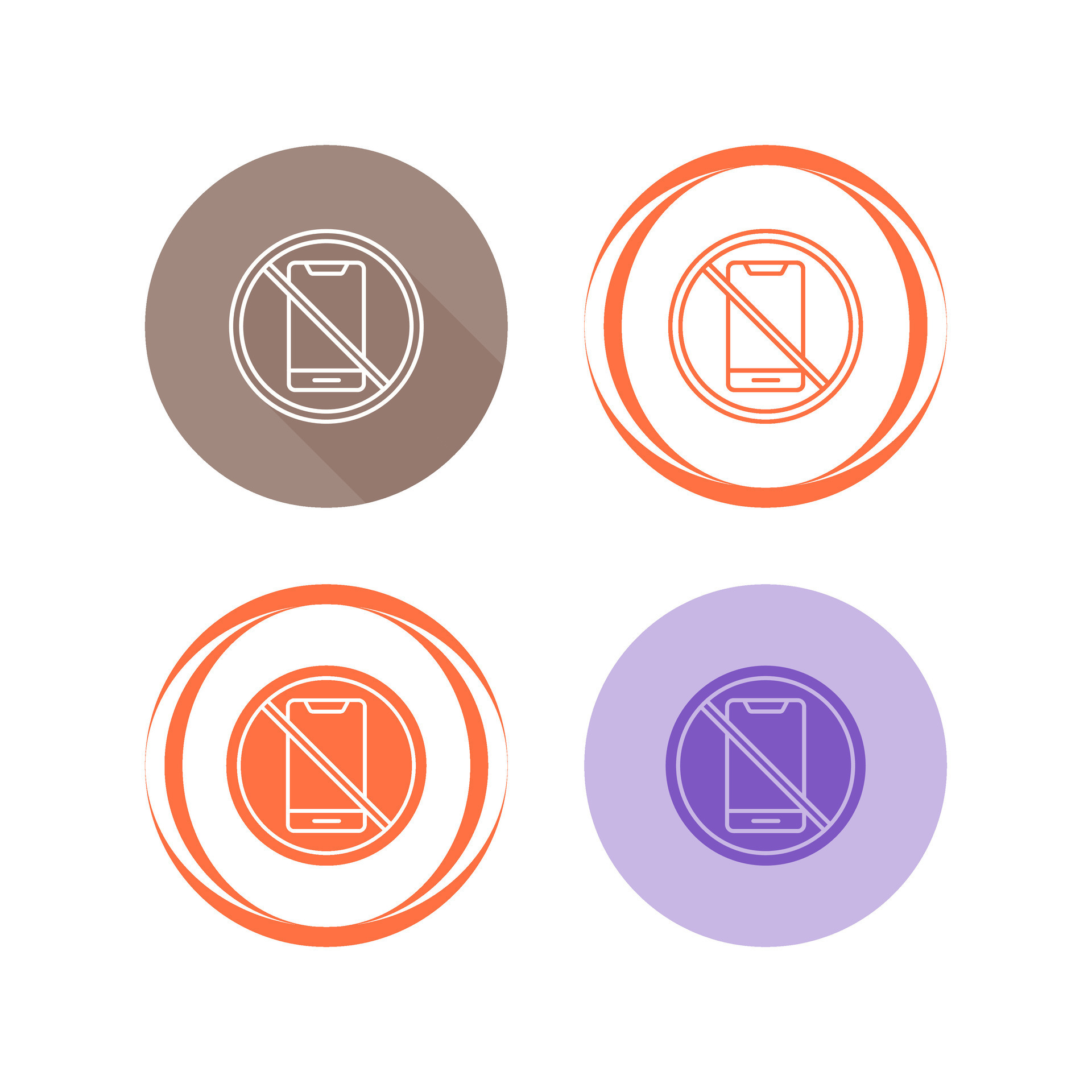 No Cell Phone Vector Icon 26663211 Vector Art at Vecteezy