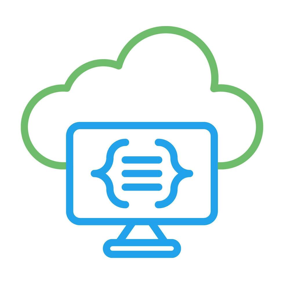 Serverless Computing Vector Icon 26665955 Vector Art At Vecteezy