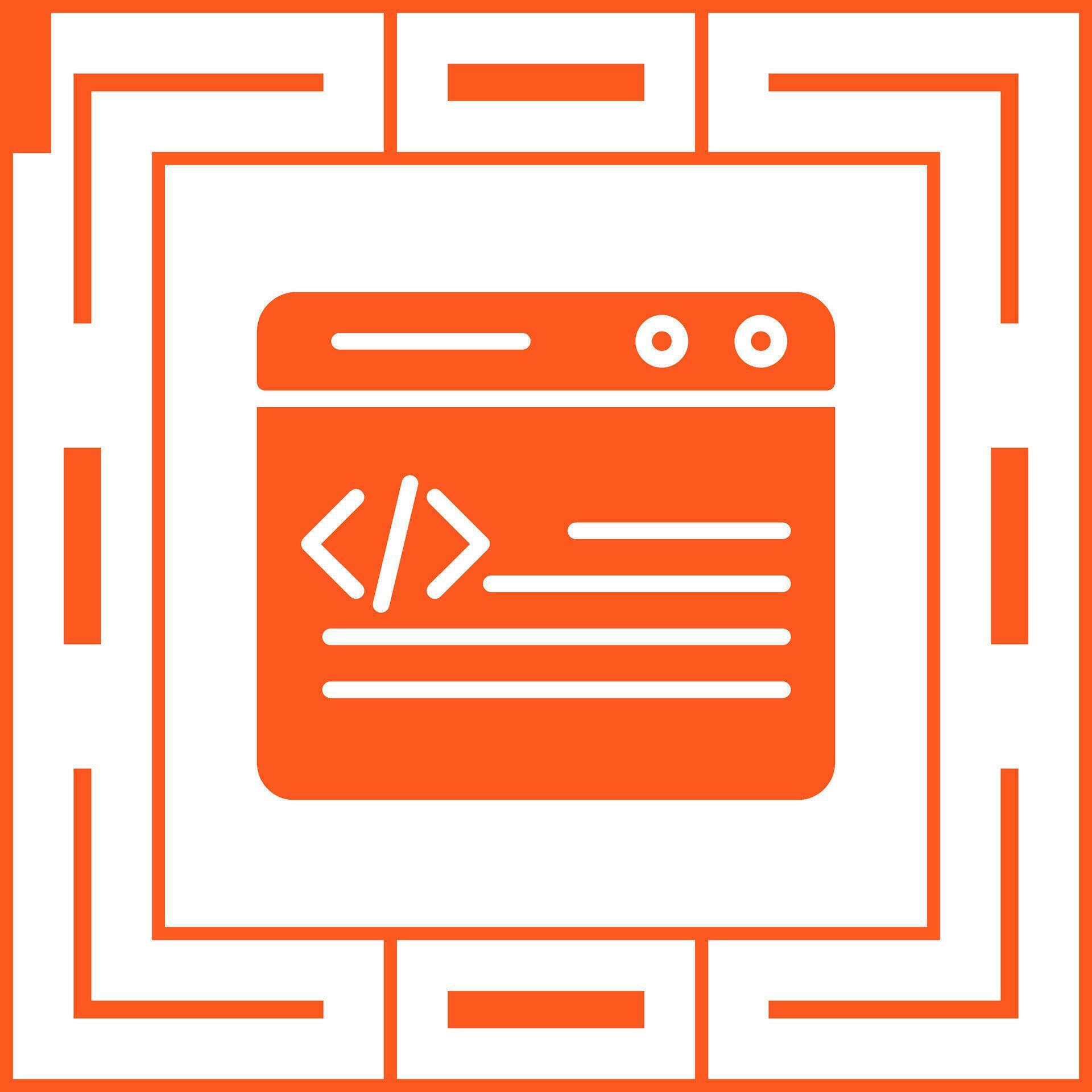 Web Development Vector Icon 26668541 Vector Art At Vecteezy