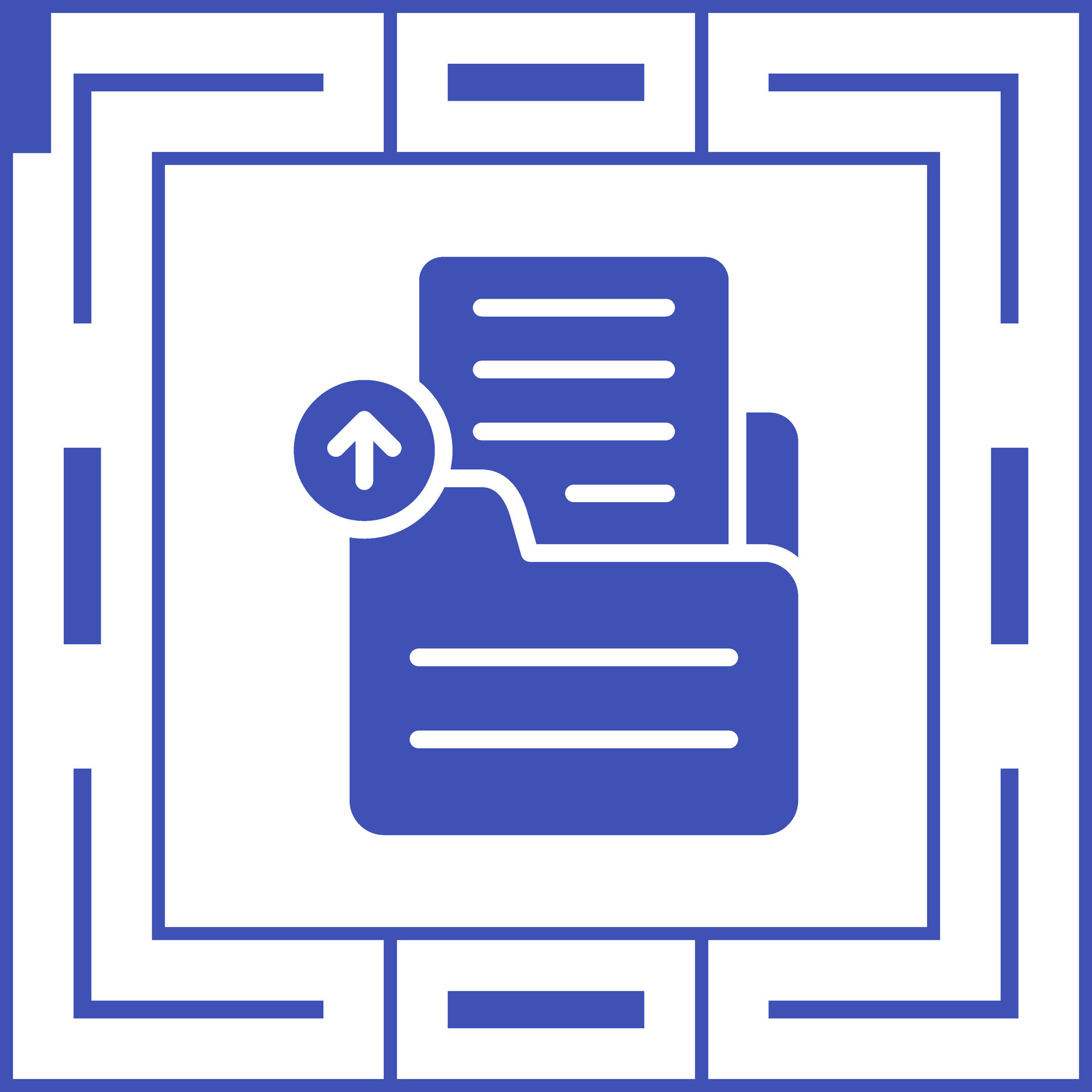 Document Upload Vector Icon 26670915 Vector Art at Vecteezy