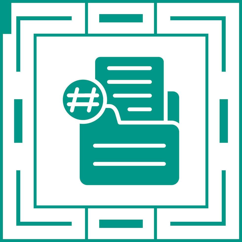 Document Numbering Vector Icon 26671423 Vector Art at Vecteezy