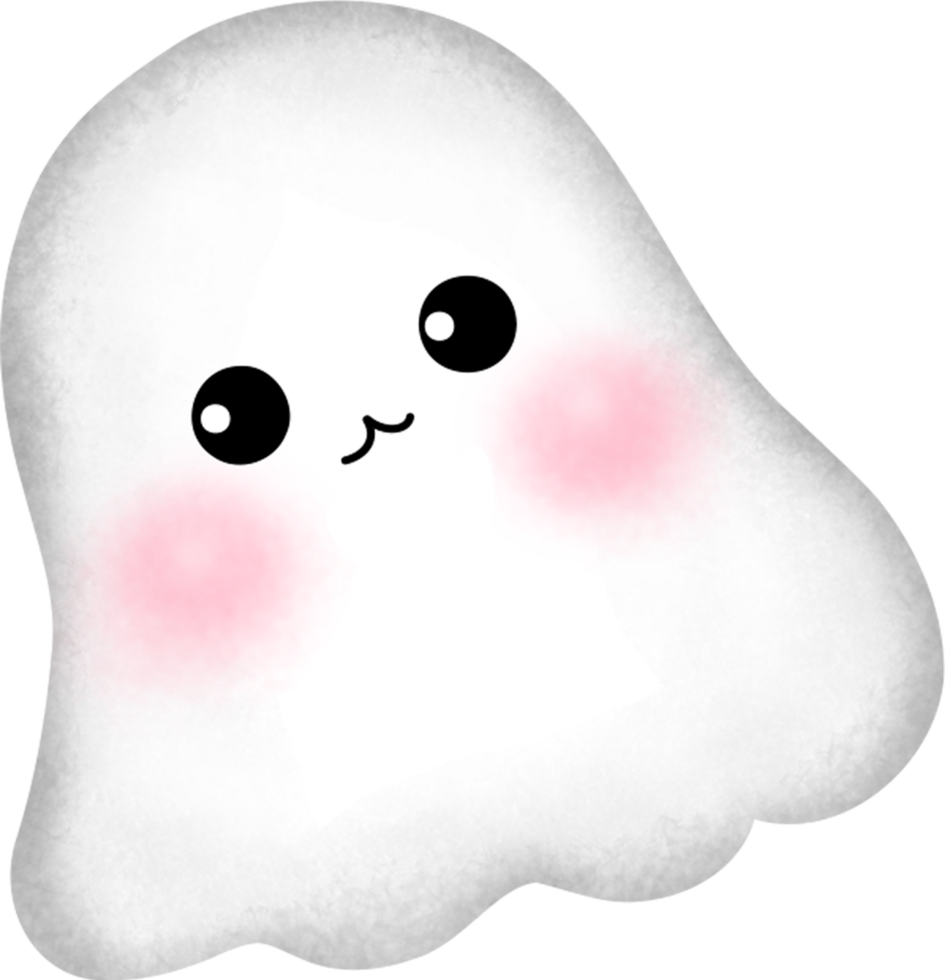 Watercolor cute ghost for Halloween party. 26674038 PNG