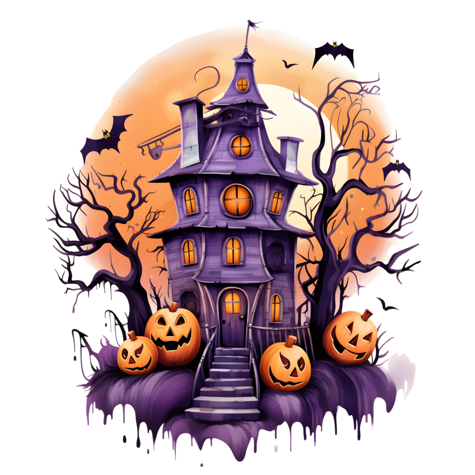 Haunted House Clip Art Free