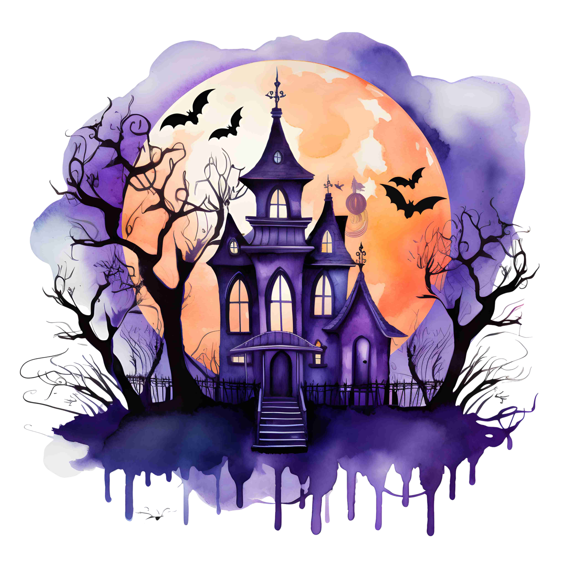 Haunted Hayride Clipart