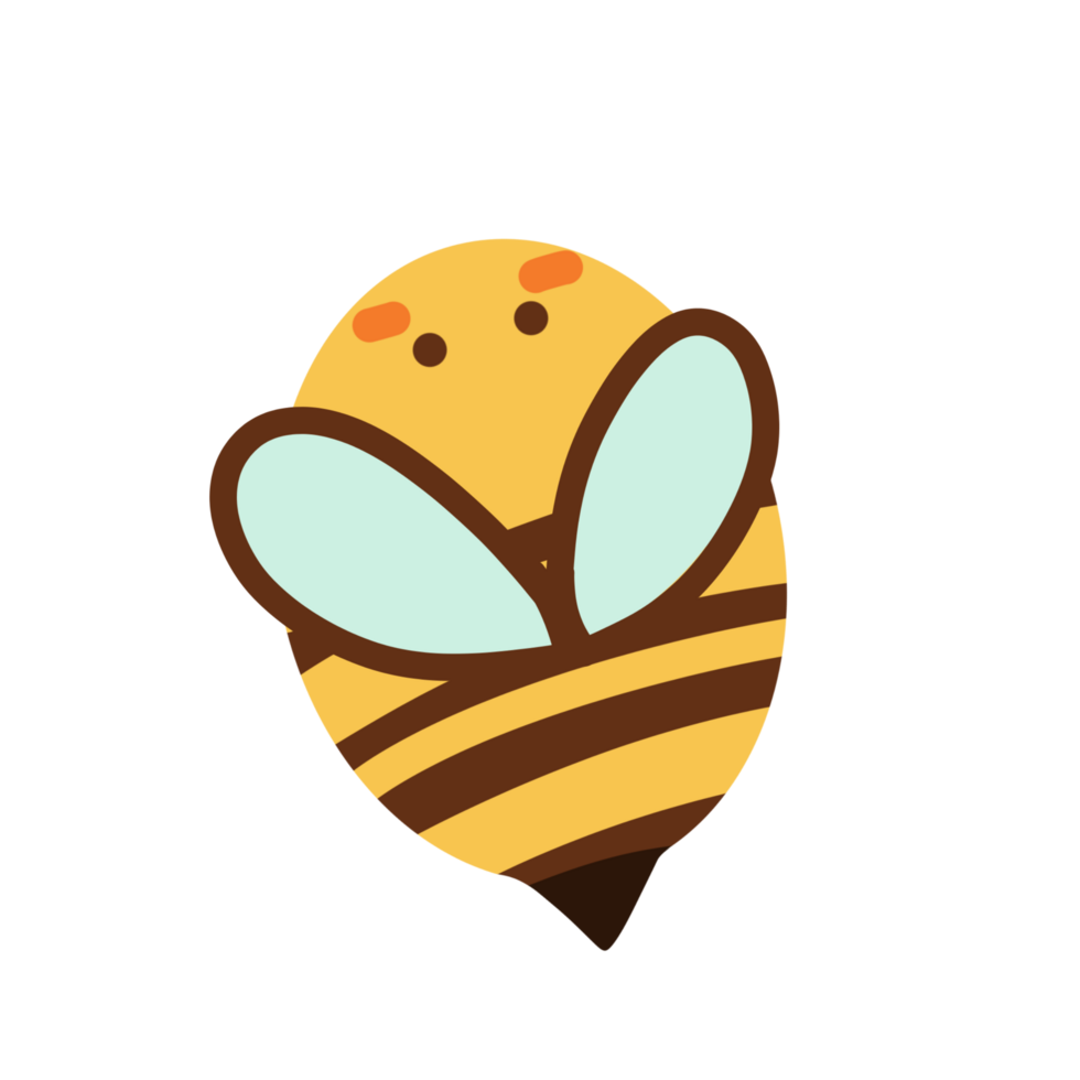Cute Bee Illustration 26676240 Png