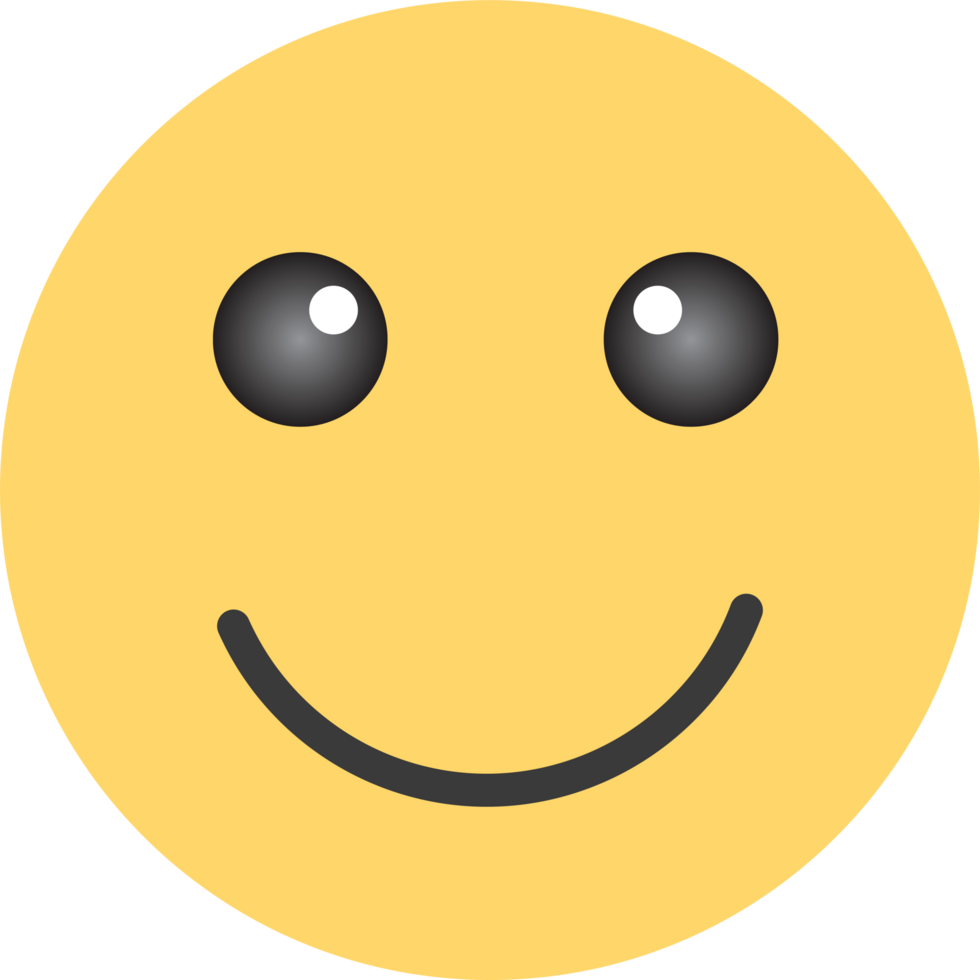 Happy, Smiling Social Media Emoji Icon 26676397 PNG