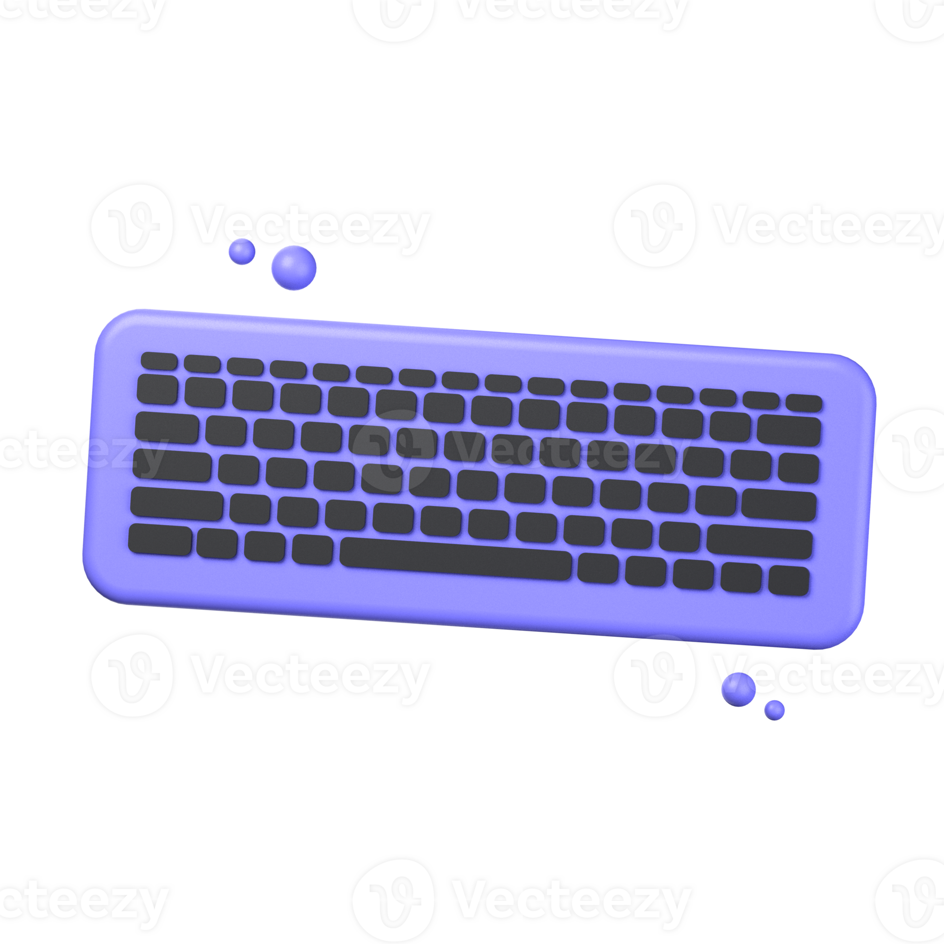 keyboard 3d icon illustration object. user interface 3d rendering ...