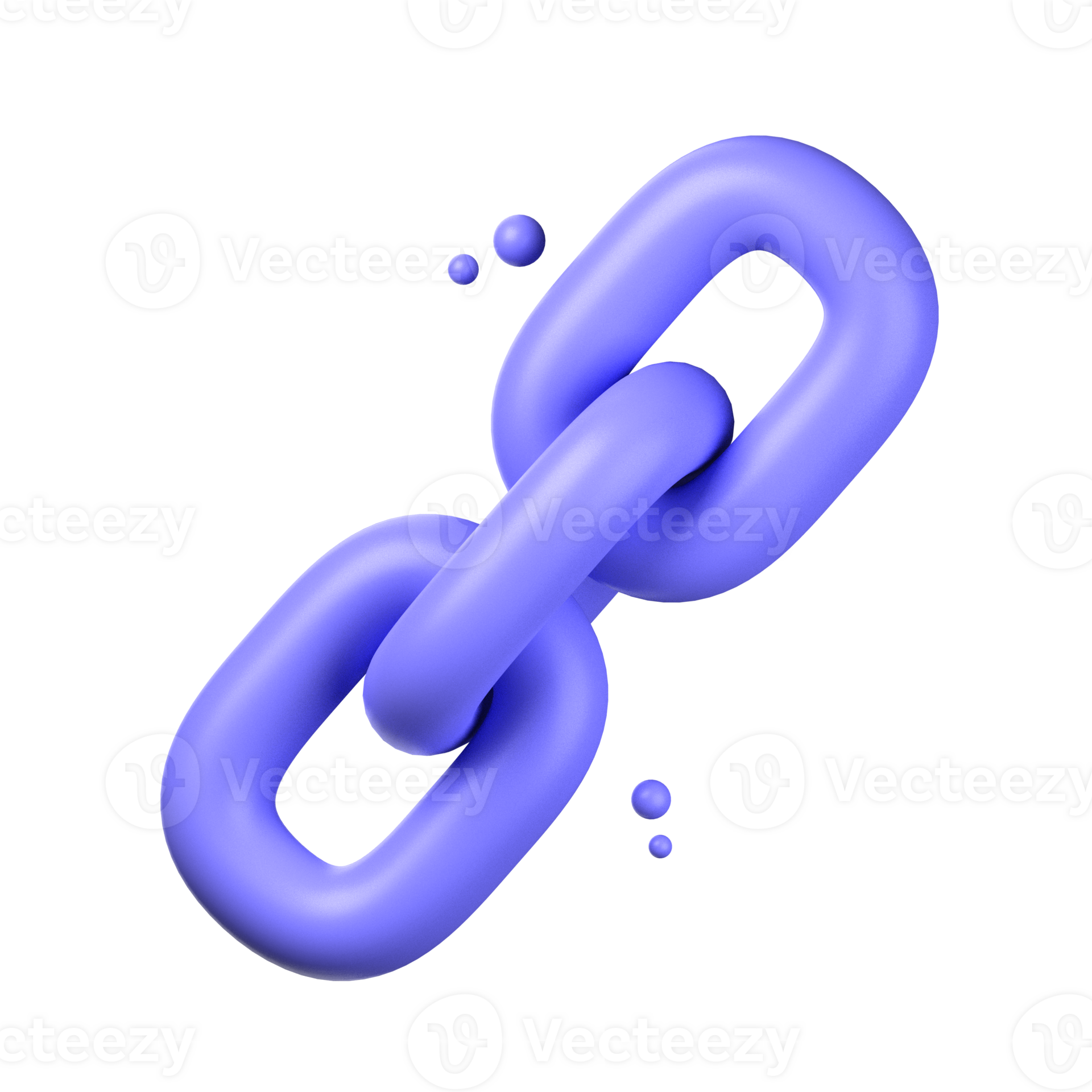 link 3d icon illustration object. user interface 3d rendering 26679329 PNG