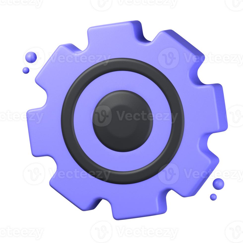 setting 3d icon illustration object. user interface 3d rendering 26679344 PNG
