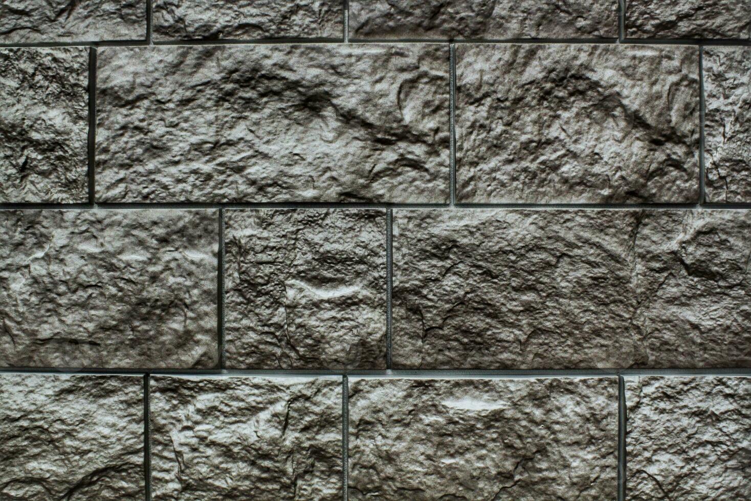Decorative granite cobble stone tile brick wall texture background ...