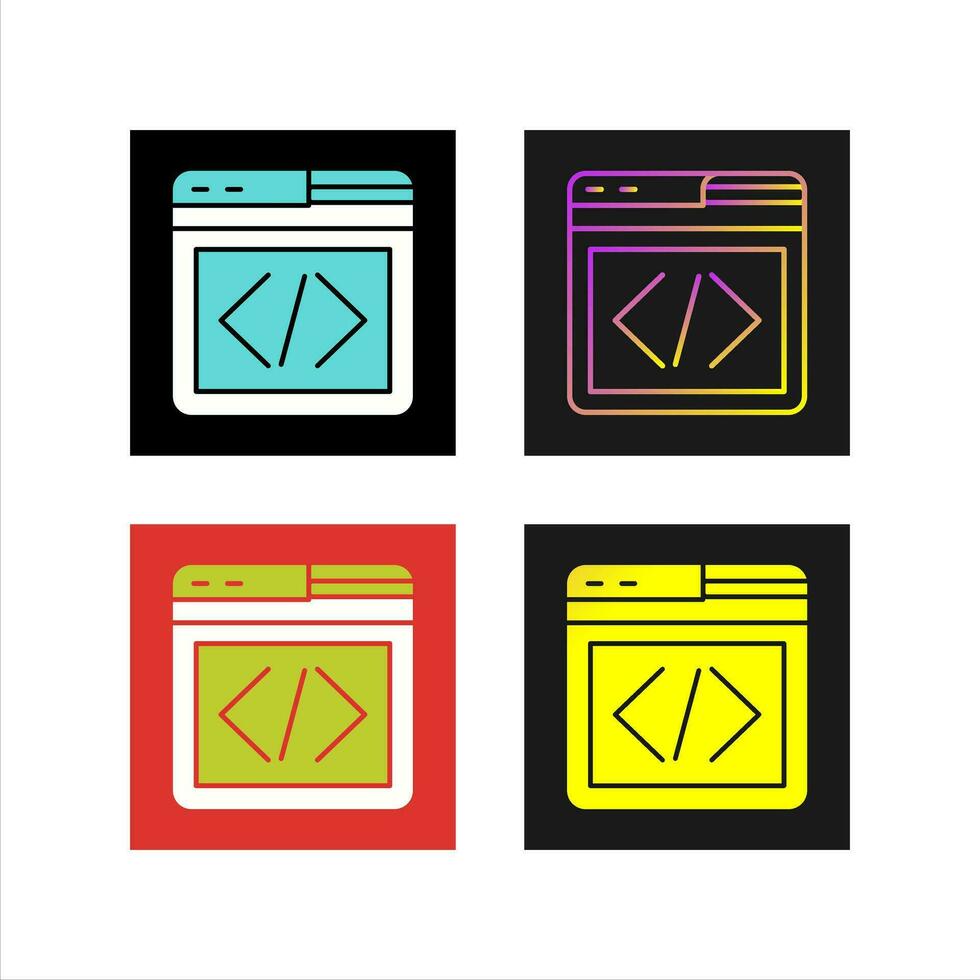 Web Programing Vector Icon 26681916 Vector Art at Vecteezy
