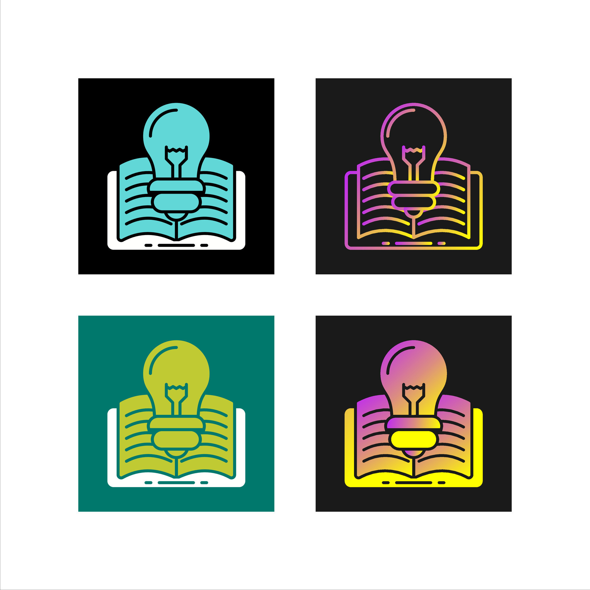 Learning Vector Icon 26682399 Vector Art at Vecteezy