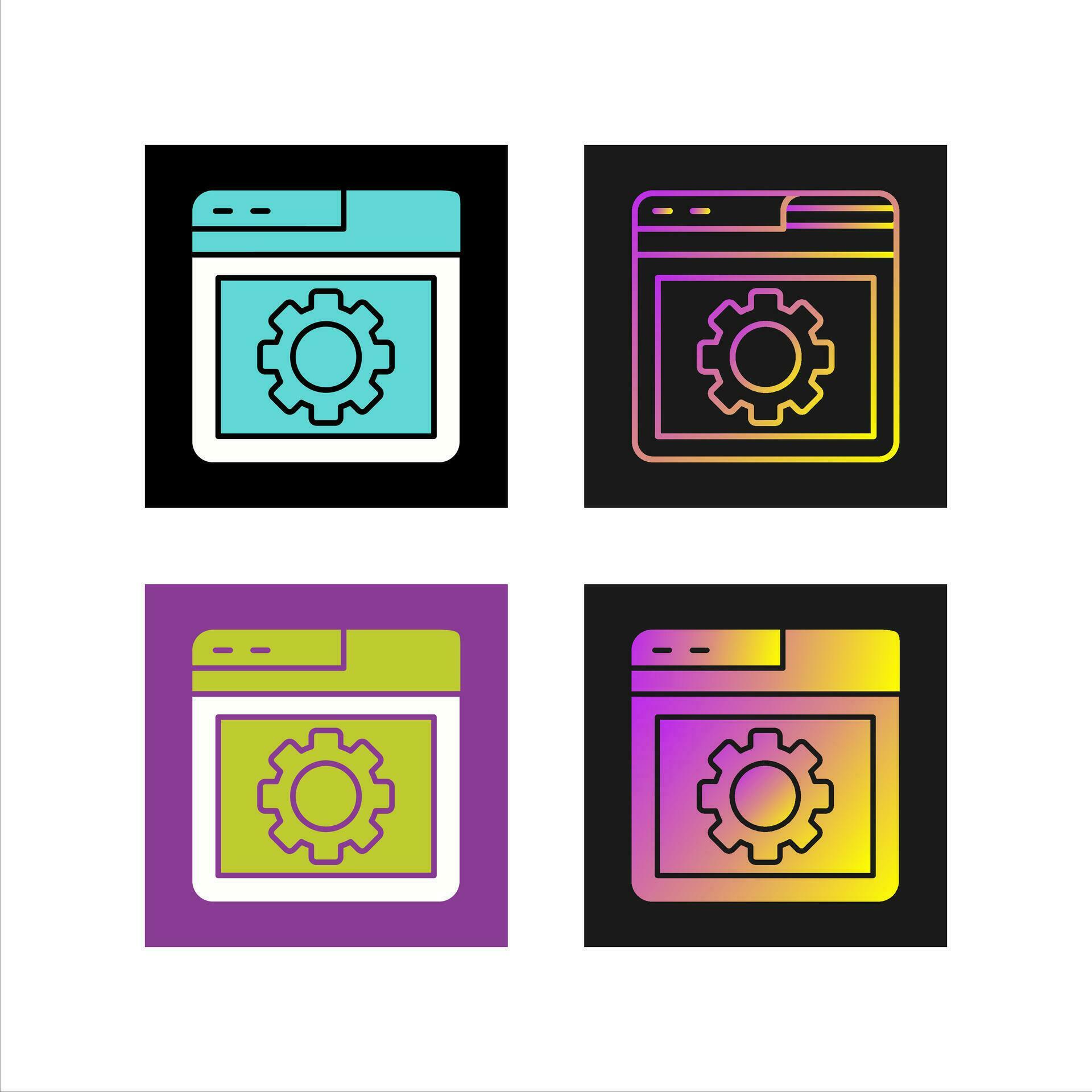Browser Setting Vector Icon 26683183 Vector Art at Vecteezy