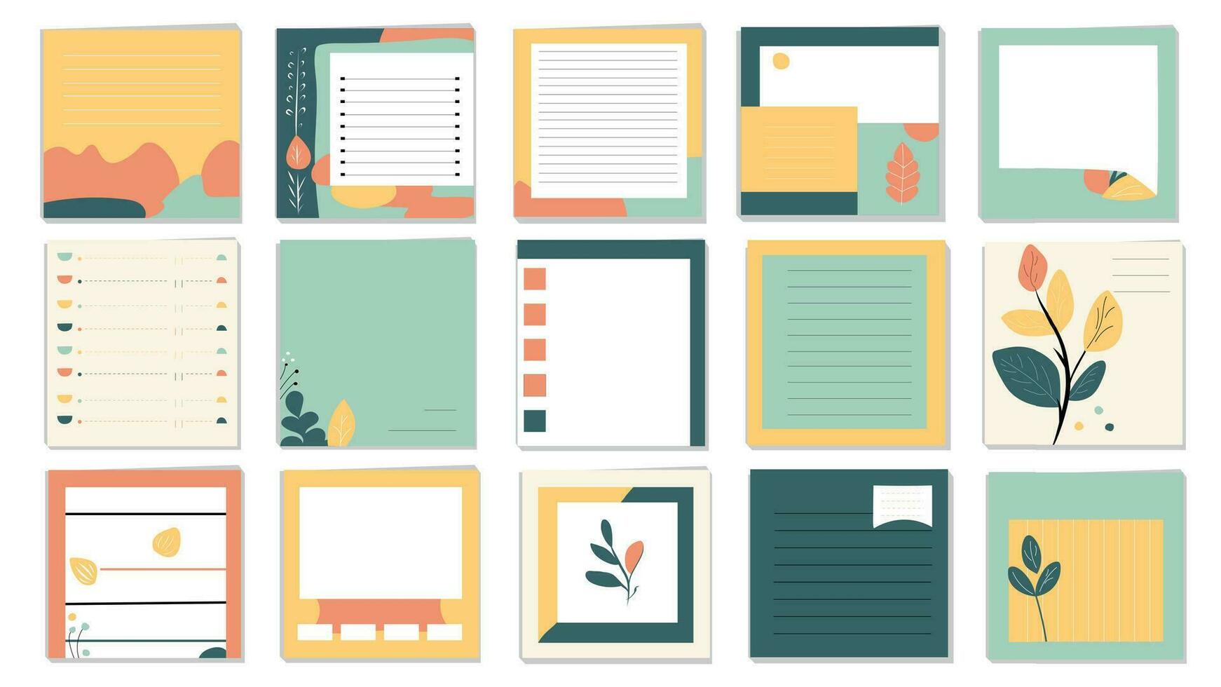 Set of templates for text in a flat style. 26686112 Vector Art at Vecteezy