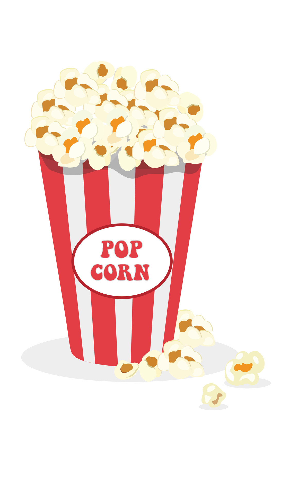 Popcorn Bowl Clipart