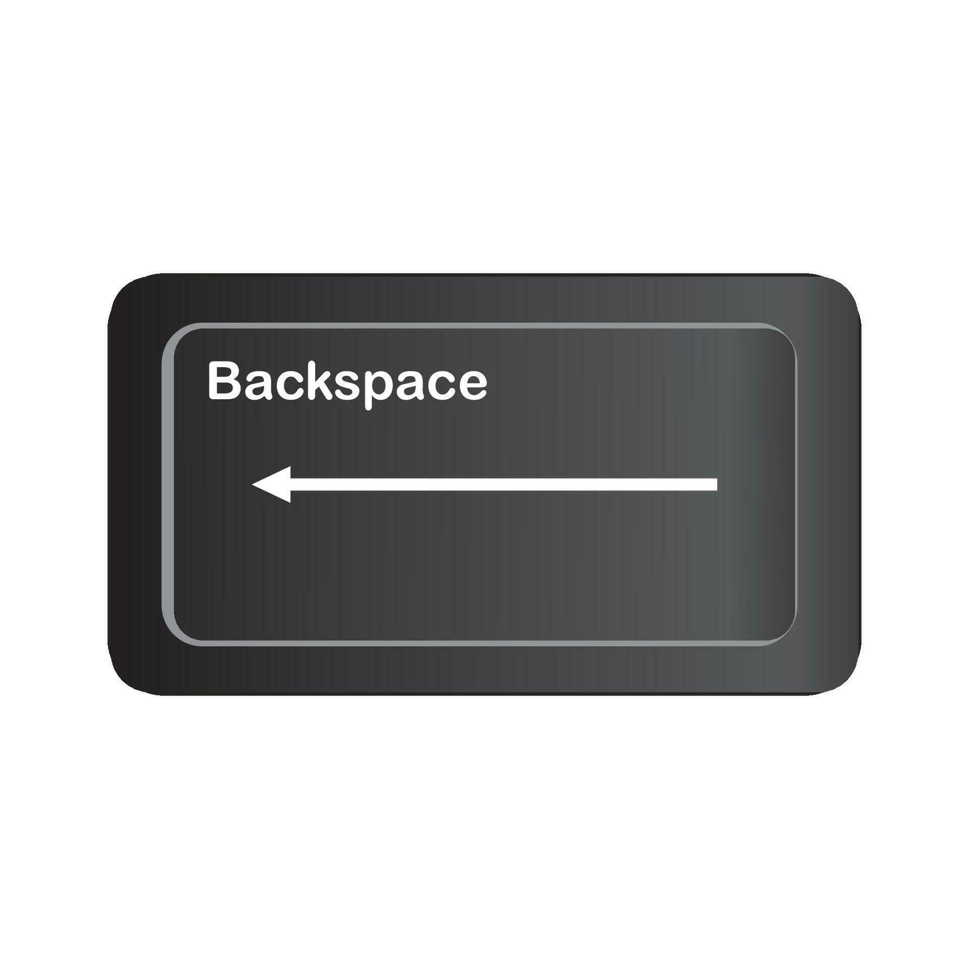 Backspace button icon 26692307 Vector Art at Vecteezy