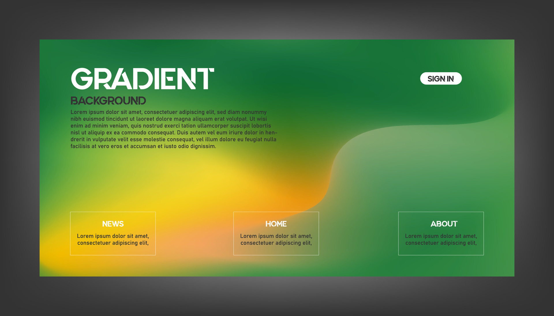 Modern Background Design with Gradient and Grain Texture. Minimalist ...