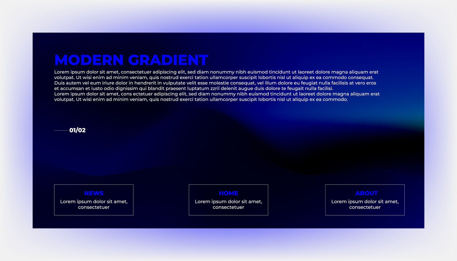 Modern Background Design with Gradient and Grain Texture. Minimalist ...