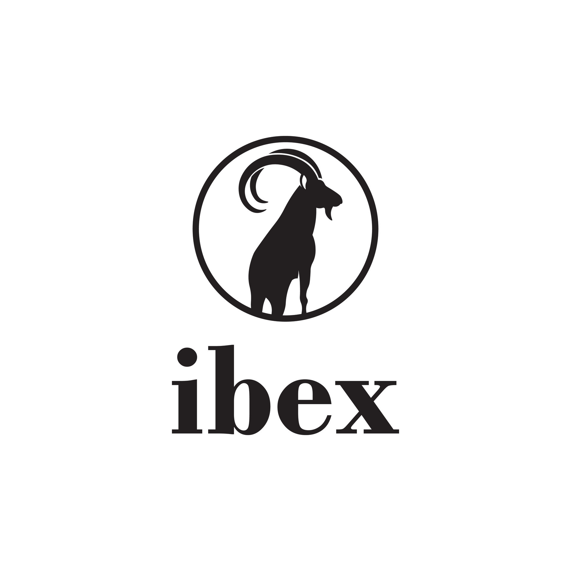 Ibex logo design in circle shape 26692556 Vector Art at Vecteezy