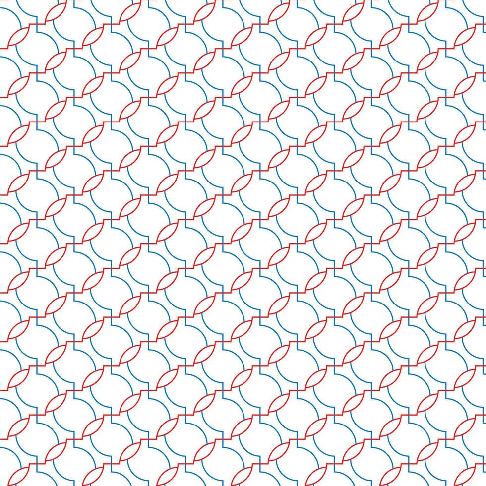 abstract geometric creative red blue repeat pattern art. 26696683 ...