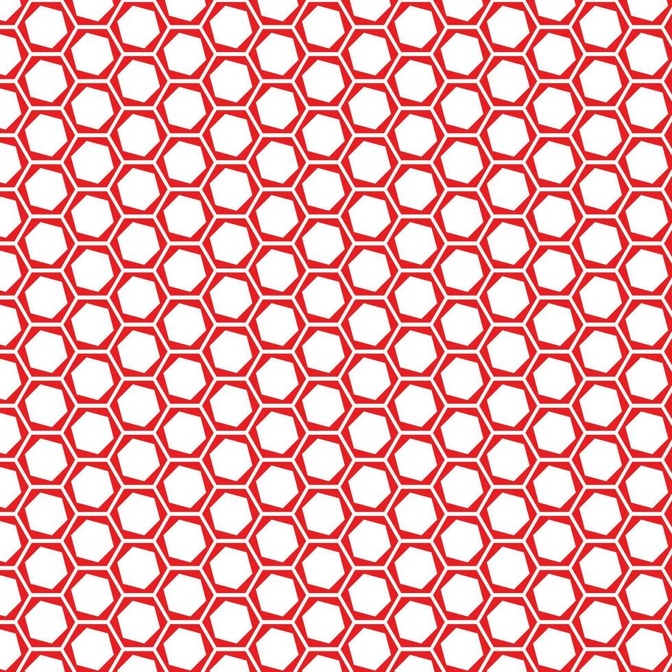 abstract geometric red hexagon creative pattern 26696710 Vector Art at ...