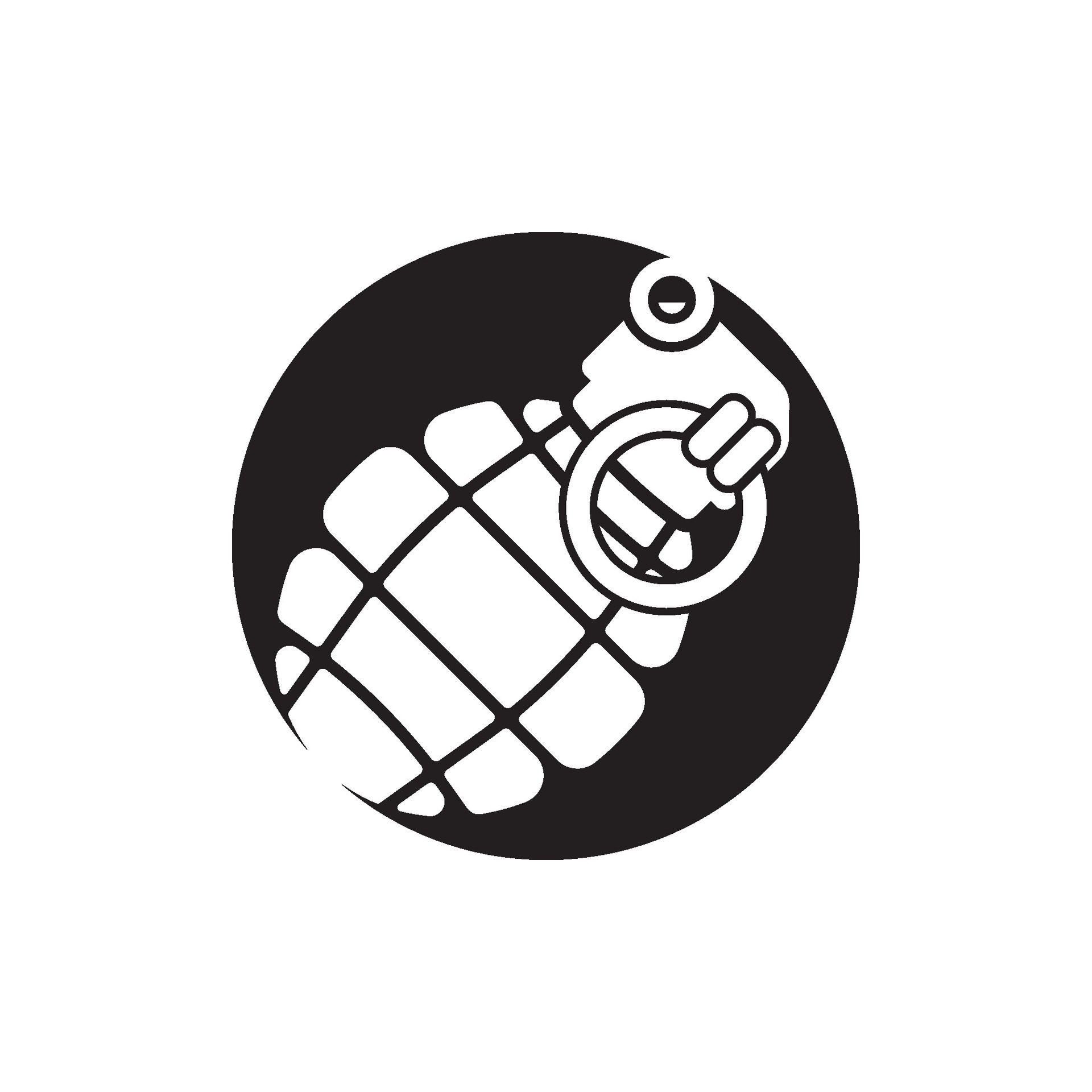 Grenade icon logo vector illustration template design. 26697458 Vector ...
