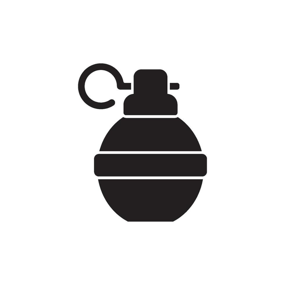 Grenade icon logo vector illustration template design. 26697464 Vector ...