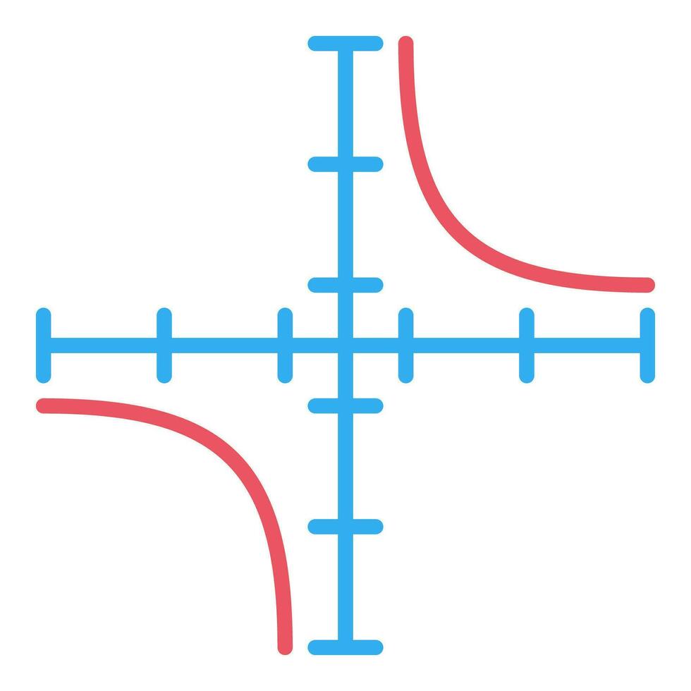 Mathematics Graph vector concept colored icon or sign 26700395 Vector ...