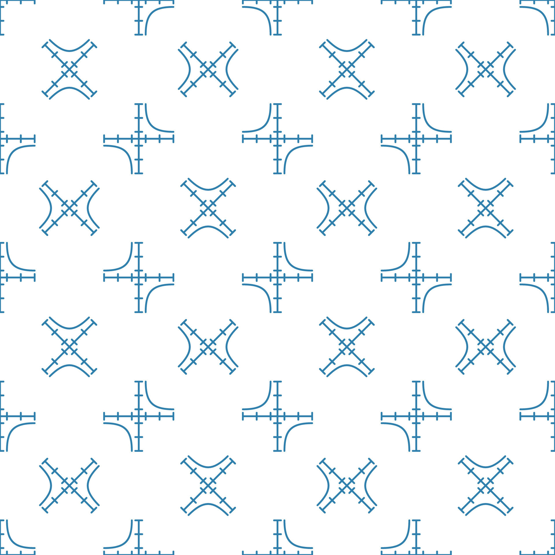 Math Graph Vector Concept Minimal Thin Line Seamless Pattern 26700433