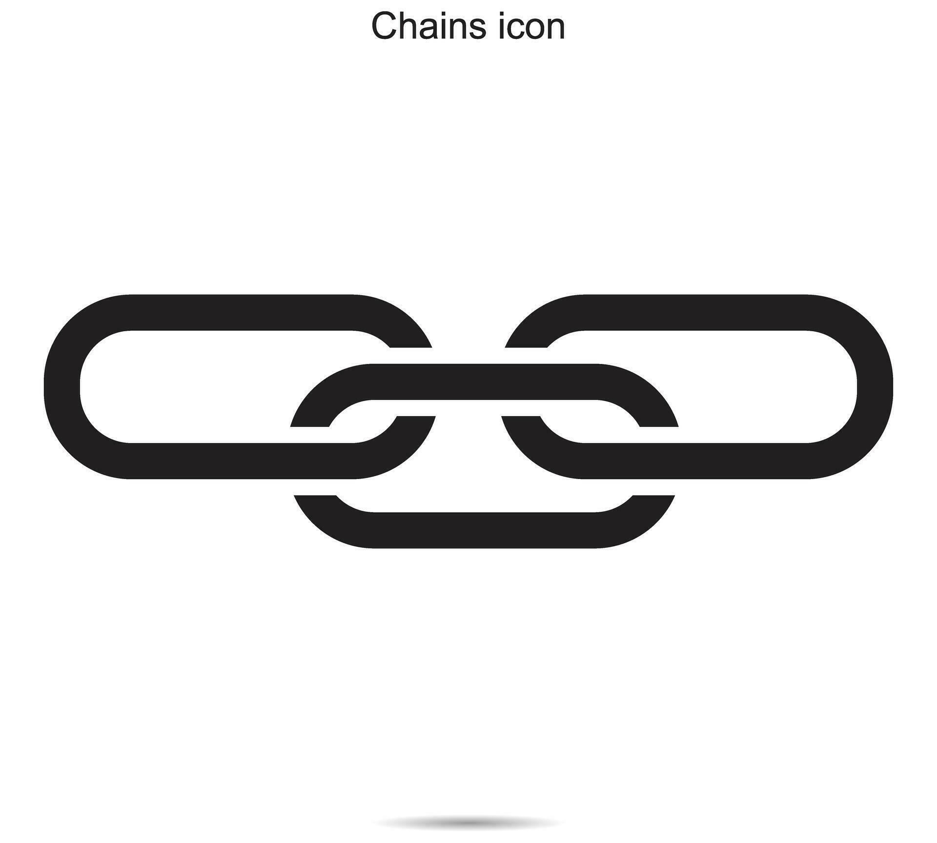 Chains icon, vector illustration. 26700626 Vector Art at Vecteezy