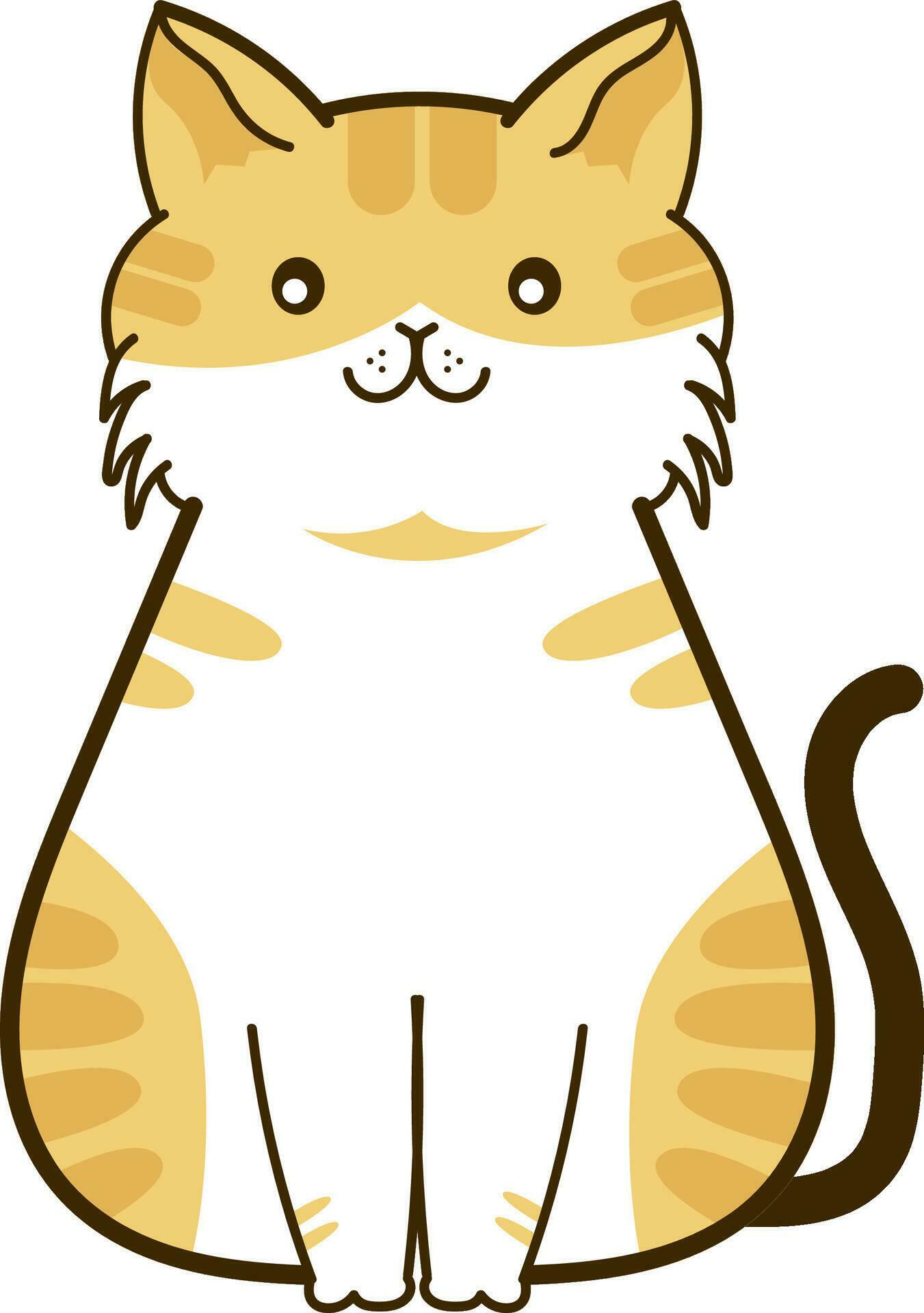 Cute Cat Cartoon Characters Illustrations 26702436 Vector Art At Vecteezy