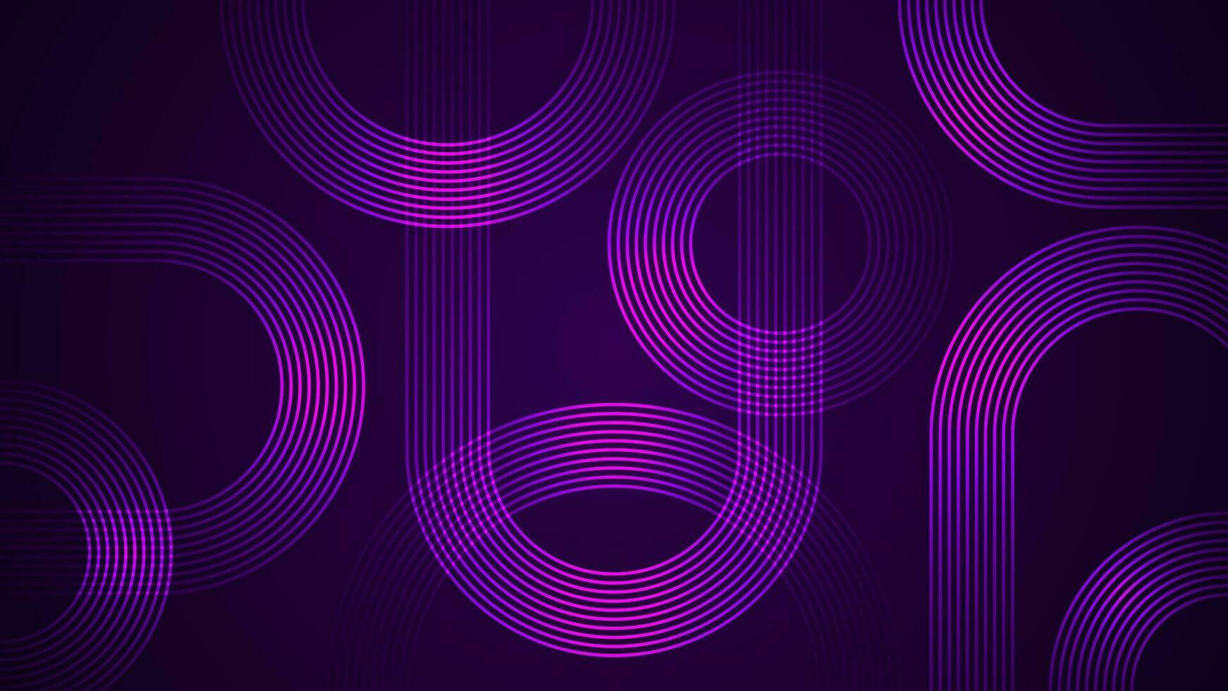 Dark violet abstract background with serpentine style lines as the main ...