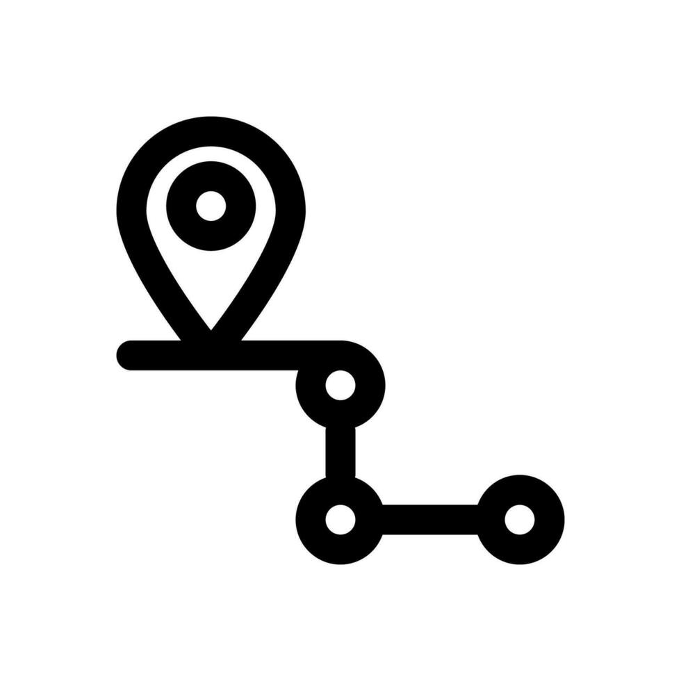 tracking icon line style vector 26703979 Vector Art at Vecteezy