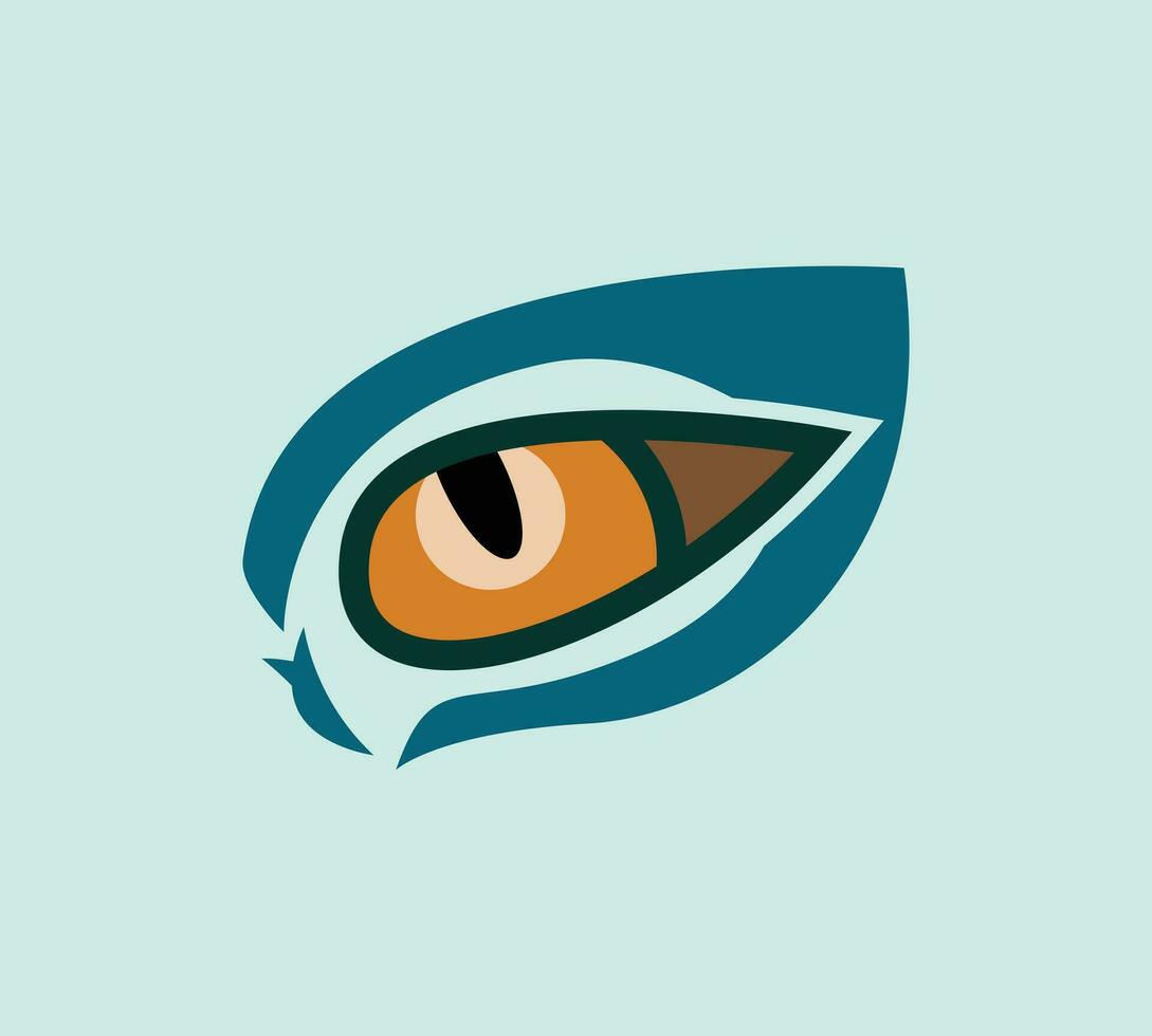 eye logo with cat eye reference. 26710708 Vector Art at Vecteezy
