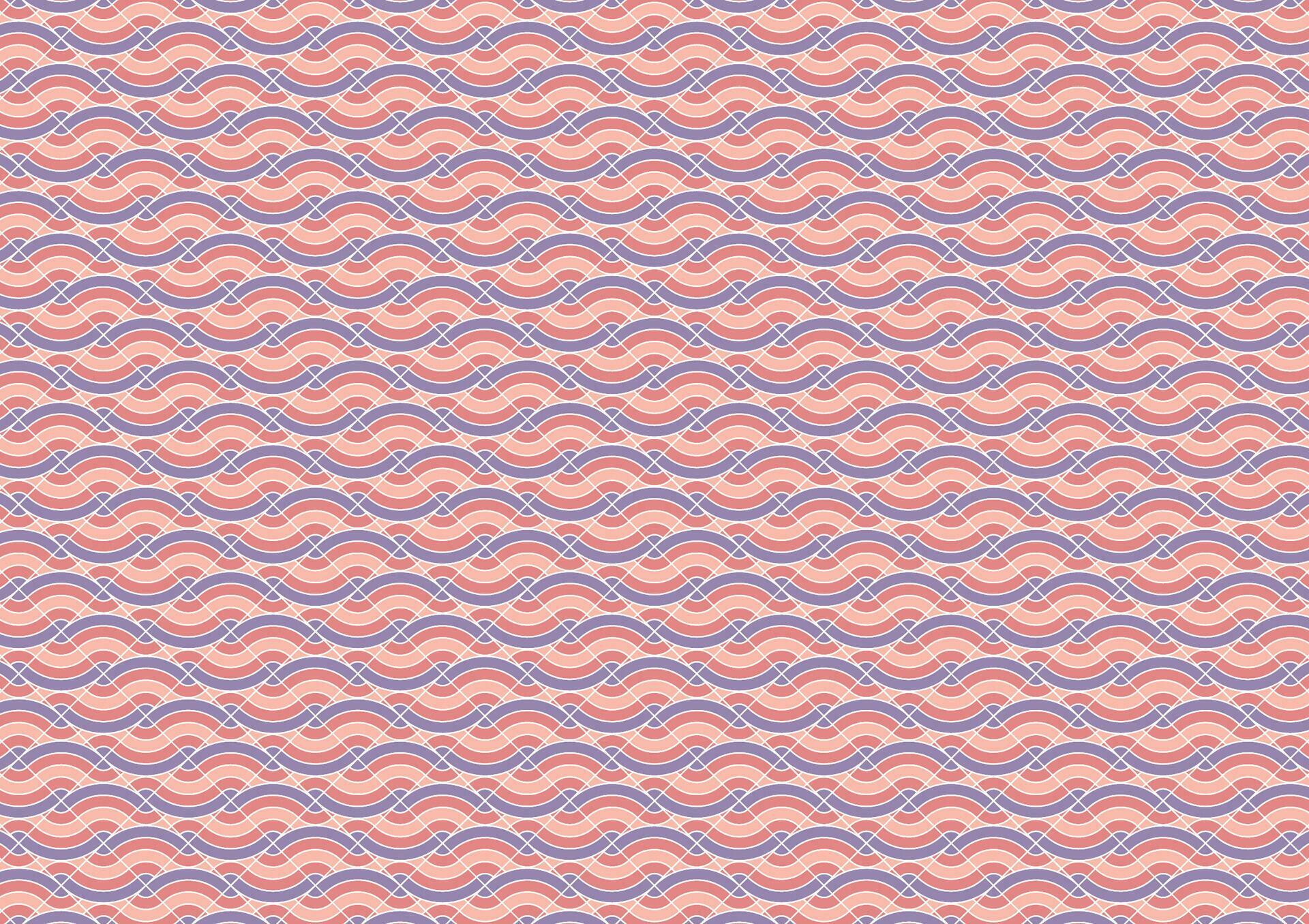 Abstract pink purple line wave pattern tile culture asia background ...