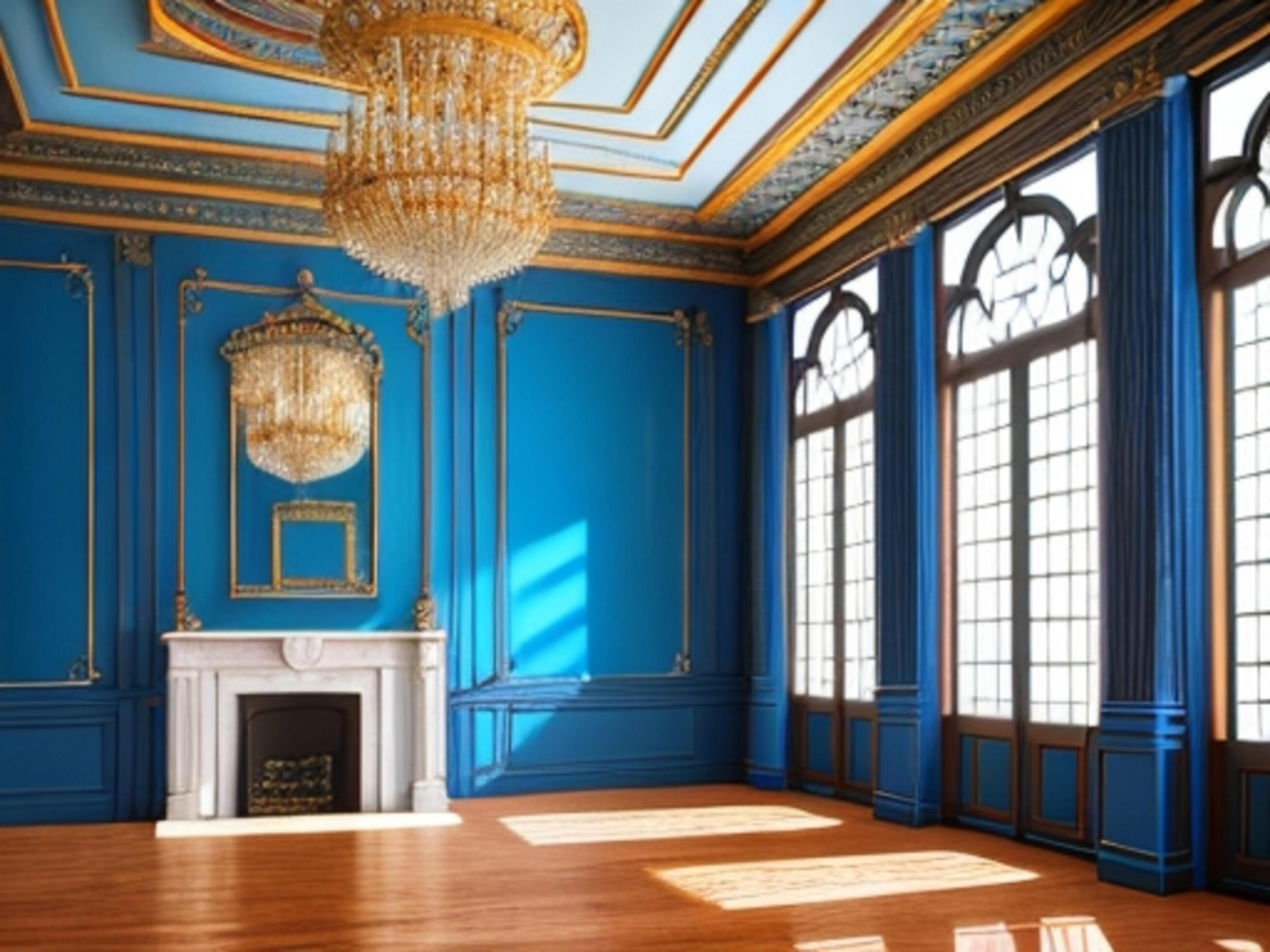 luxury background a wall empty room, home living. 26720100 Stock Photo ...