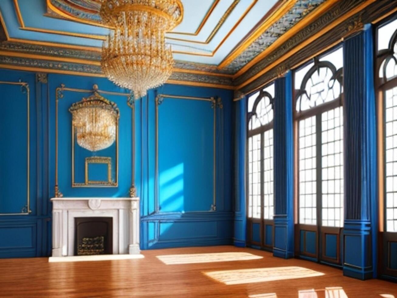 luxury background a wall empty room, home living. 26720100 Stock Photo ...